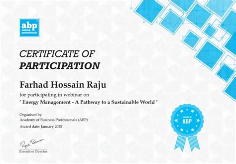 Farhad Hossain Raju On Linkedin I Have Successfully Completed Training Program On Energy