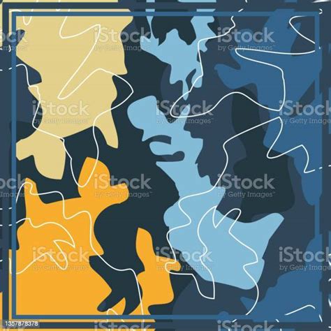 히잡 스카프 디자인 패브릭 또는 기타 제품을 위한 간단한 추상 패턴 0명에 대한 스톡 벡터 아트 및 기타 이미지 0명 갈색 개인 장식품 Istock