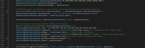 Creating Vkpipeline Returns Null Rvulkan