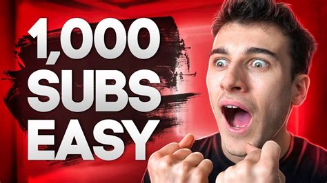 How To Get Your First 1000 Subscribers On Youtube Youtube
