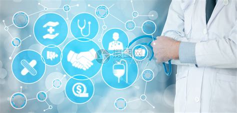 医疗保健概念医院生带有数字疗图标形横幅显示药品医疗护理人员急诊服务网络病人健康医生数据等符号高清图片下载 正版图片302547070 摄图网