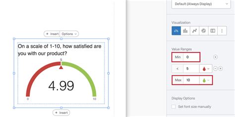 Gauge Chart Visualization
