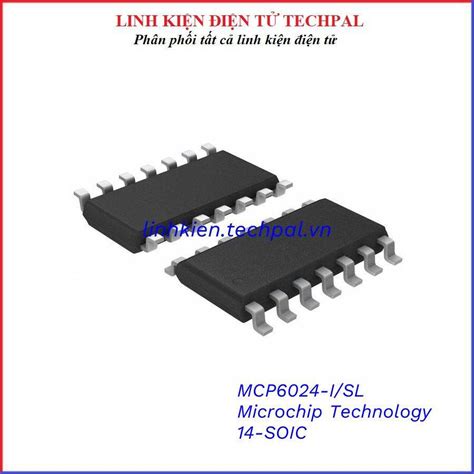 MCP6024 I SL Microchip Technology 14 SOIC Siêu thị linh kiện điện tử