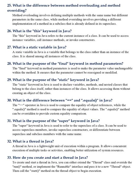 Most Asked Java Interview 100 Qanda Pdf Connect4techs