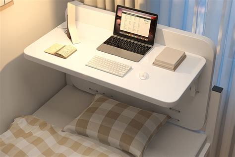 책상 기숙사 침대 간이 컴퓨터 노트북 책상 접이식 테이블 오늘의집 쇼핑