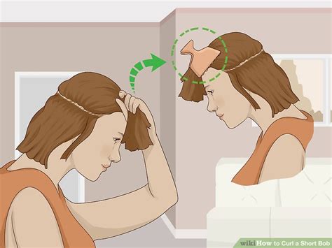 Easy Ways To Curl A Short Bob WikiHow Easy Ways To Curl A Short Bob WikiHow
