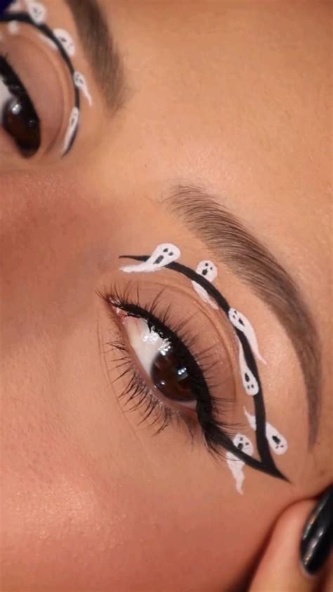 Halloween 🎃 Eyeliner 👁 With All Kinds Of Idea 💡 Makeup Tutorial