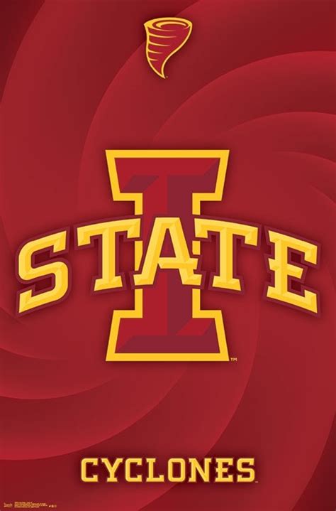 Iowa State Cyclones Official Ncaa Sports Team Logo Poster Trends Int
