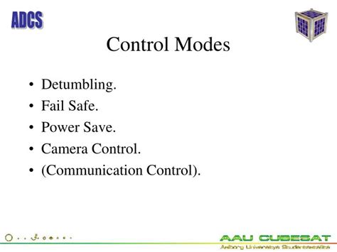 Ppt Attitude Determination And Control System Powerpoint Presentation