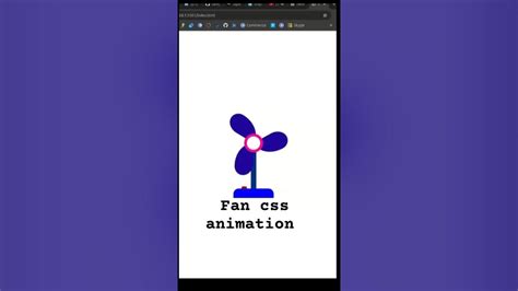 Fan Css Animation Using Html Css Webdesign Coding Design Developer Php Css Python Youtube