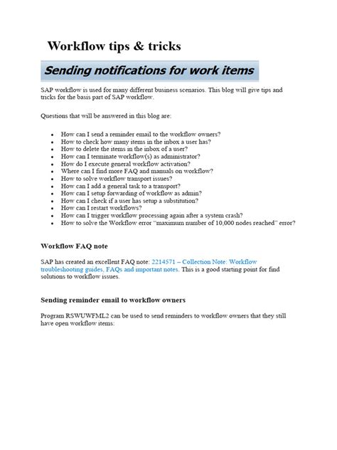 Workflow Tips Pdf Html Html Element