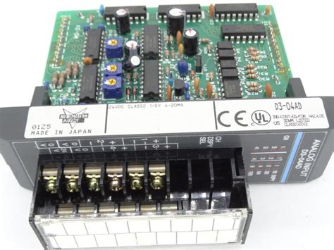 Automation Direct D3 04ad Plc Module