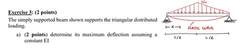 solved exercise 3 2 ﻿points the simply supported beam
