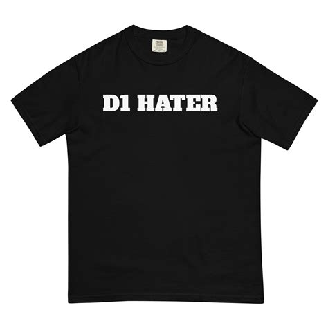 T Shirt Premium D1 Hater Etsy France