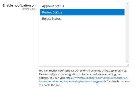 How To Enable Notification Using Zapier In Magento 2 Fraudlabs Pro Articles And Tutorials