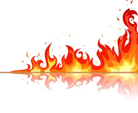 Cartoon Flame Colorful Flames Fiery Cartoon Vibrant Fireball