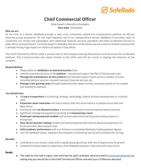 Safeboda On Linkedin Safeboda Is Looking For A Leader To Come Join Our