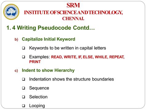 18css101j Programming For Problem Solving Ppt