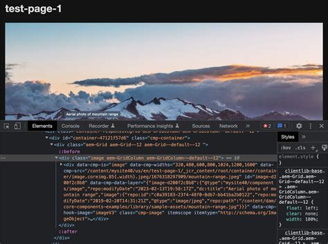 Image Component Unable To Apply Styles Via Style System · Issue 2449 · Adobeaem Core Wcm