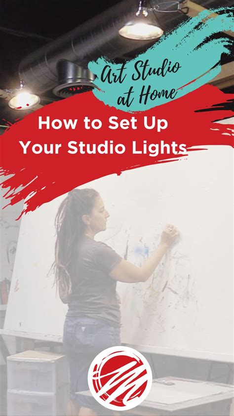 Art Studio Design How To Set Up Your Lights Art Studio Design Art
