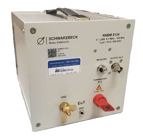 Schwarzbeck Nnbm 8124 200 Single Path Vehicle Amn Lisn The Emc Shop