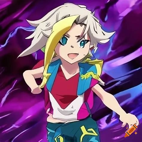 Beyblade Burst Girl Character On Craiyon