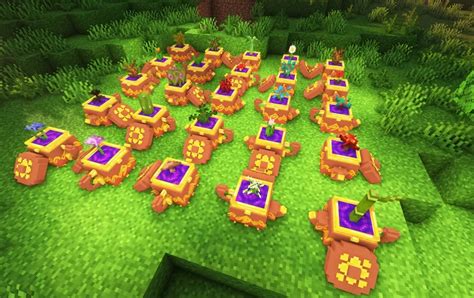 Serenitea Flower Pot In Genshin Impact Minecraft Texture Pack