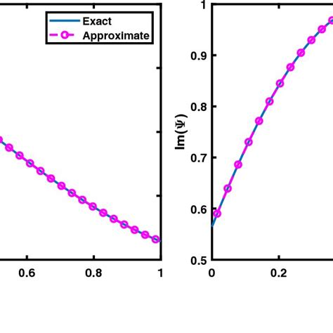 Graphical Depiction Of Exact And Approximate Solutions For Download Scientific Diagram