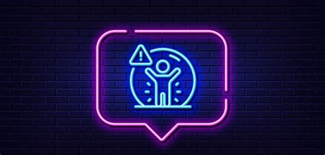 소셜 거리 선 아이콘입니다 사람 격리 기호 네온 라이트 스피치 버블 벡터 0명에 대한 스톡 벡터 아트 및 기타 이미지 0명 3차원 형태 개념 Istock