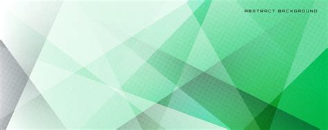 3d Green White Geometric Abstract Background Overlap Layer On Bright Space With Halftone