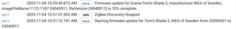 GUIDE IKEA Firmware Updates Devices Hubitat