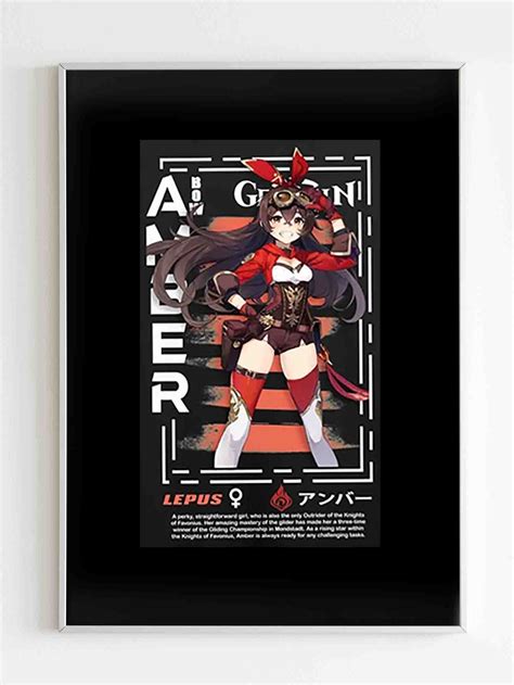 Amber Genshin Impact Genshin Impact Poster