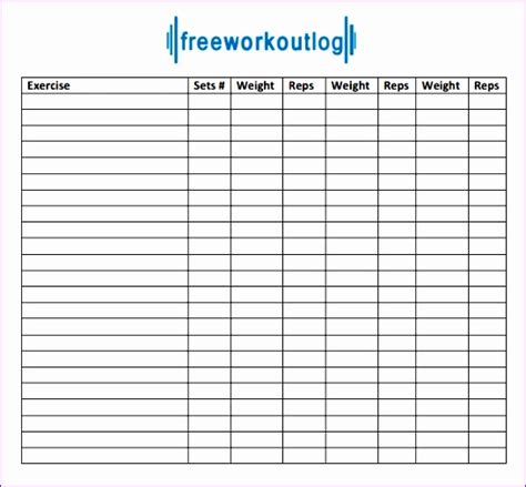 9 Workout Spreadsheet Excel Template Excel Templates Excel Templates 9 Workout Spreadsheet Excel Template Excel Templates Excel Templates