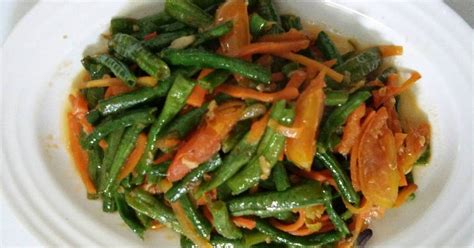 Resep Tumis Kacang Panjang Wortel Oleh Santy Cookpad