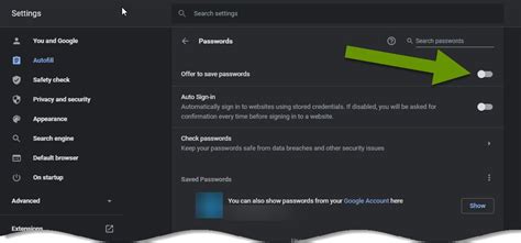 How To Disable Chrome S Save Password And Credit Card Prompts