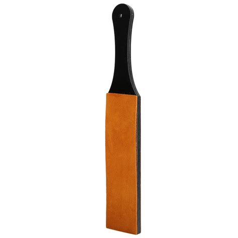 Double Sided Leather Sharpening Belt Efficient Knife Sharpener Tool For Home L 45 Cm Shop