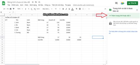C Ch Kh A T Nh N Ng Ch Nh S A N I Dung Trong Google Sheets