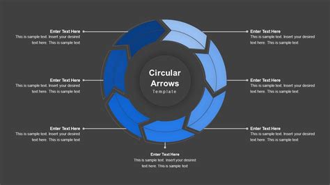 Arrow Circle Powerpoint Template Youtube