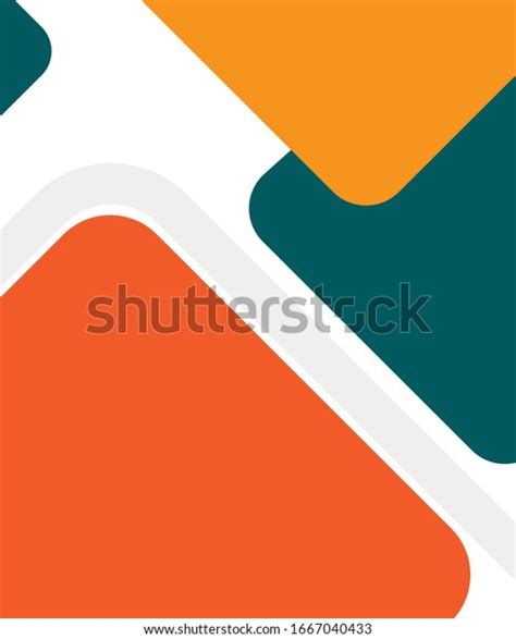 Abstract Geometric Background Dynamic Shapes Composition Stock Vector Royalty Free
