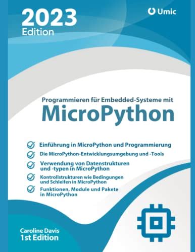Programmieren Für Embedded Systeme Mit Micropython By Caroline Davis