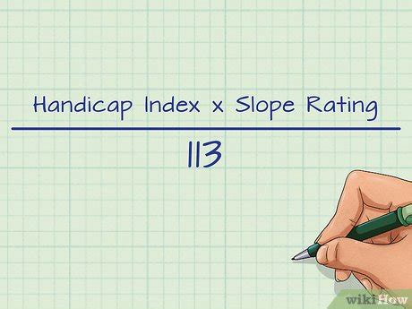 How To Calculate A Golf Course Handicap Steps With Pictures