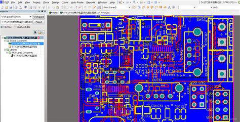 基于stm32f030单片机蓝牙风扇控板硬件（原理图pcb）工程单片机软件源代码，硬件为ad09设计的工程文件 Csdn博客