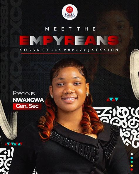 Sossa Unilag On Linkedin Leadership Teamsossa Empyreans