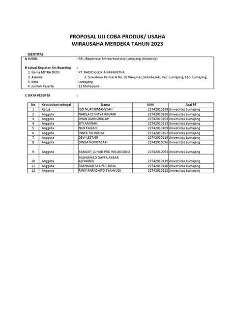 proposal dan laporan prototype wmk rel pdf