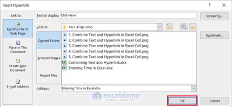 how to combine text and hyperlink in excel cell 4 simple ways