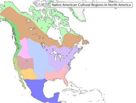 Cultural Areas Of North America Diagram Quizlet