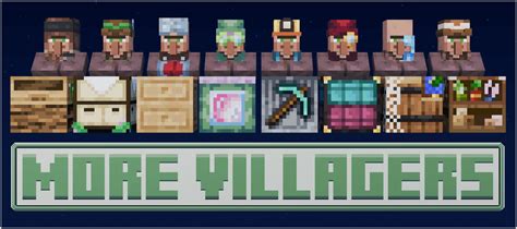 Install More Villagers Re Employed Minecraft Mods And Modpacks Curseforge