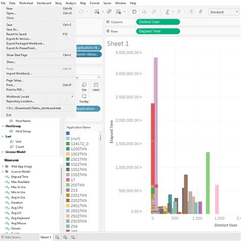 Exporting Tableau Reports A Guide For Licenseanalyzer Users
