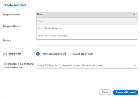 Create An Email Template