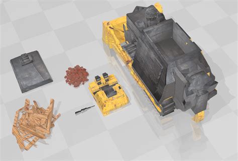 🚜 Killdozer Only Available On Cults・ 3mf File For 3d Printing・cults